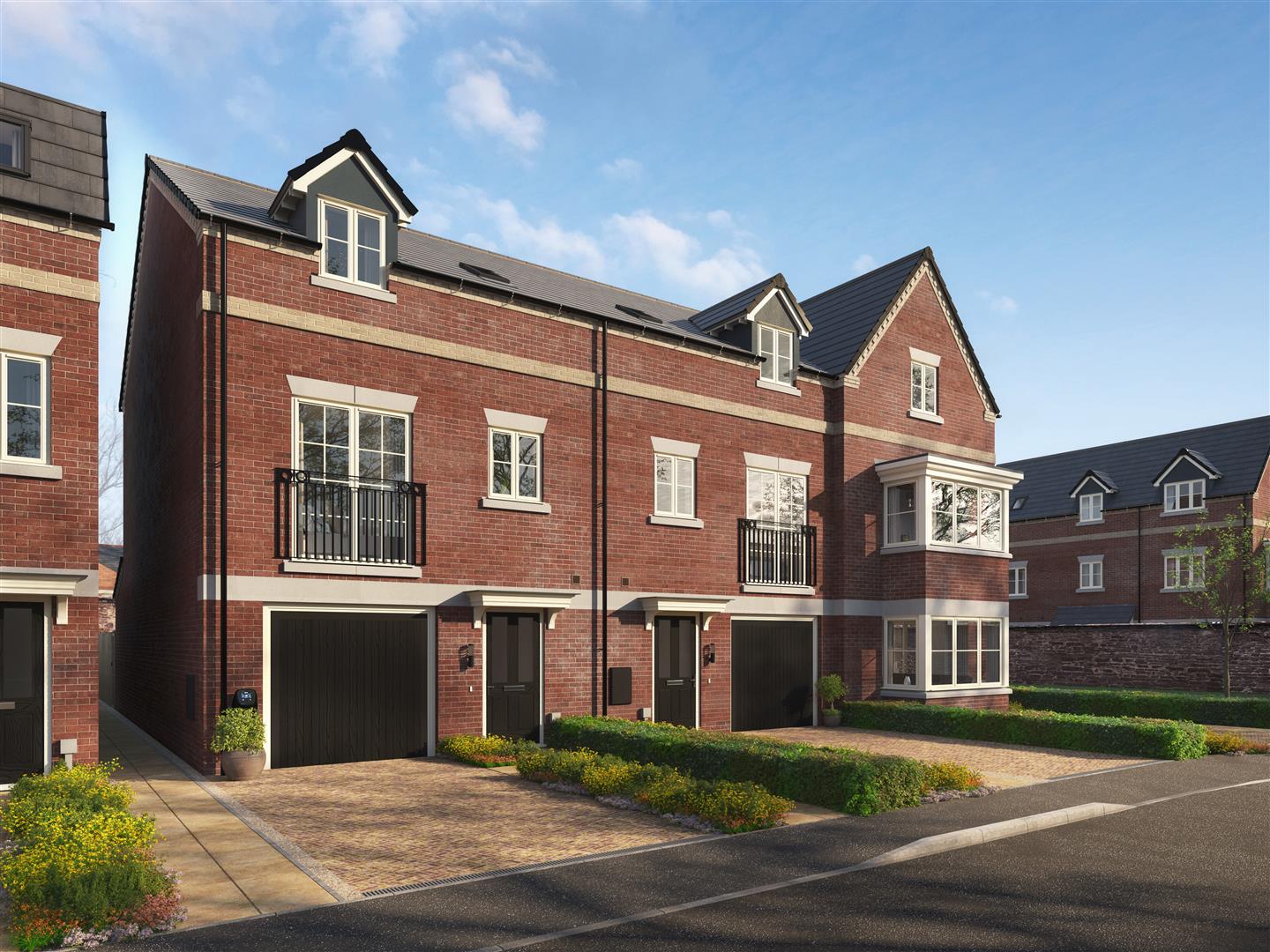 The Abbey, Plot 23 - Whitehall Gardens, Monkmoor Road, Shrewsbury, SY2 ...
